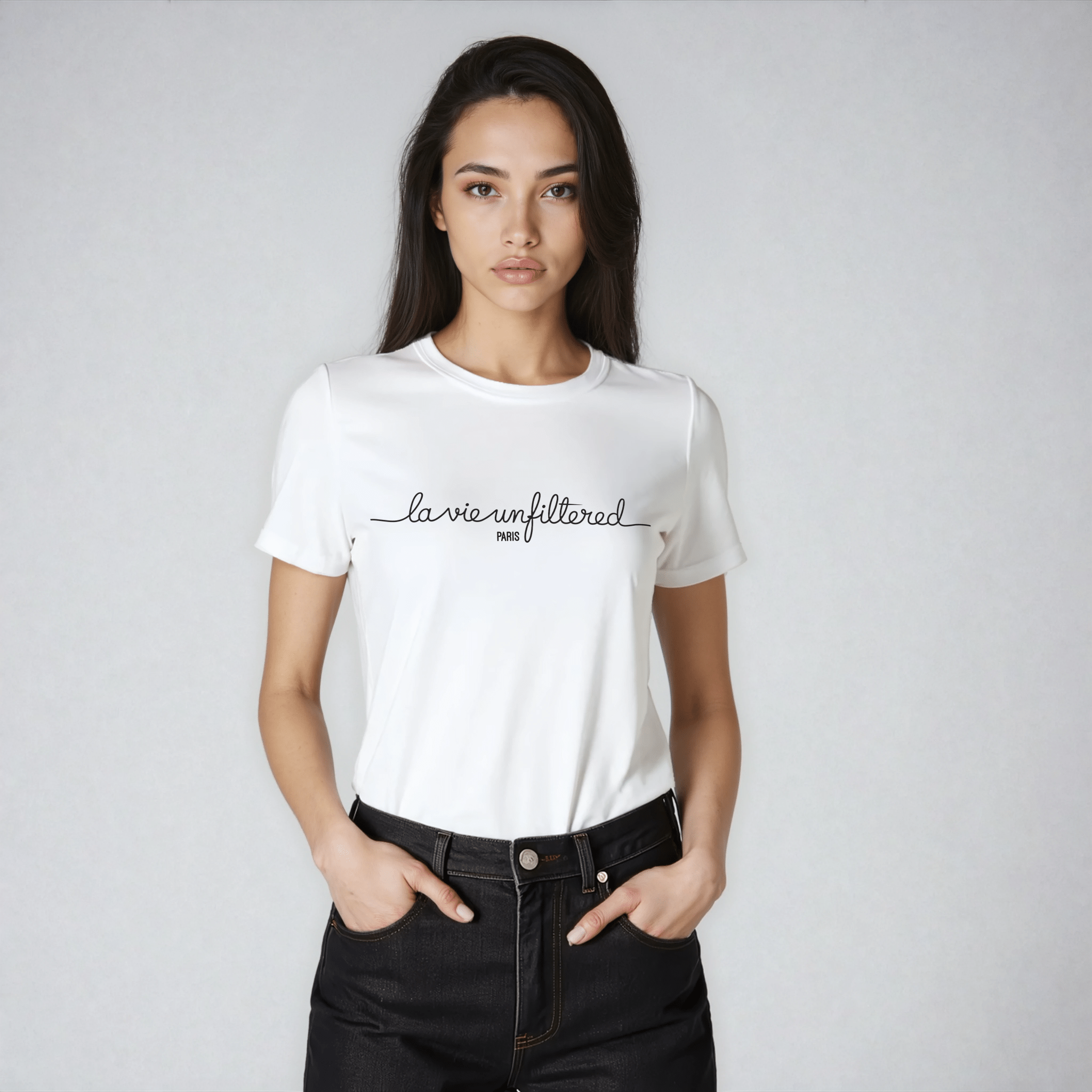 Unfiltered Paris Script - The Unfiltered Boxy Fit – La Vie unfiltered